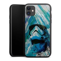 DeinDesign iPhone 11 Handy Premium Silikon H&uuml;lle Handyh&uuml;lle schwarz Case Stormtrooper Star Wars Colourful Silikon Premium Case