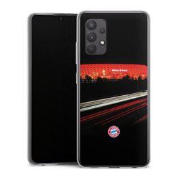 DeinDesign Galaxy A32 4G Handy Silikon H&uuml;lle Case transparent Handyh&uuml;lle Fcb Fc Bayern M&uuml;nchen Stadium Silikon Case