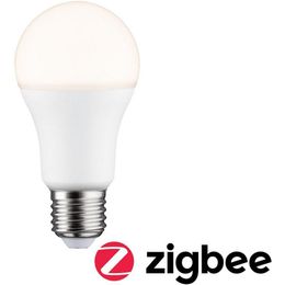 Paulmann LED-Leuchtmittel Smart Home Zigbee Standardform 9 W Matt E27 2.700K Warmweiß, E27, 1 St., Warmweiß, weiß
