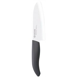 Kyocera Santokumesser GEN NATURE, extrem scharf, Griff aus Zuckerrohr, Klingenlänge: 14 cm, schwarz|weiß