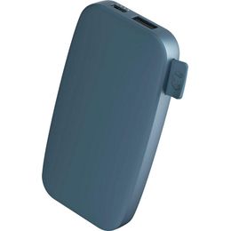 Fresh´n Rebel Power Pack 6000mAh mit USB-C, Fast Charge Powerbank (5 V), blau