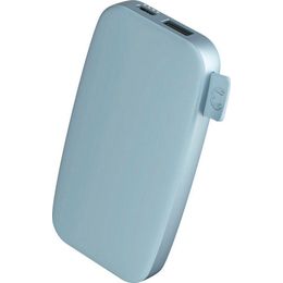 Fresh´n Rebel Power Pack 6000mAh mit USB-C, Fast Charge Powerbank (5 V), blau