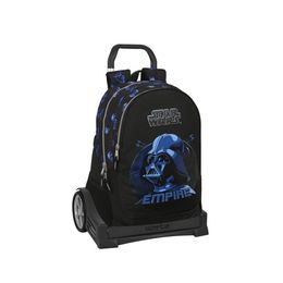 Star Wars Rucksack Star Wars Kinder-Rucksack mit Rädern Star Wars Digital escape Schwarz