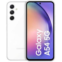 Samsung Galaxy A54 5G Dual-SIM-Smartphone weiß 128 GB