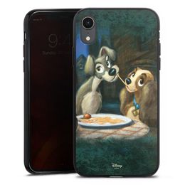 DeinDesign iPhone Xr Handy Silikon H&uuml;lle Case schwarz Handyh&uuml;lle Lady And The Tramp Disney Official Licensed Product