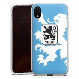 DeinDesign iPhone Xr Handy Silikon H&uuml;lle Case transparent Handyh&uuml;lle Coat Of Arms Tsv 1860 M&uuml;nchen Official Licensed Product Silikon Case