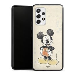 DeinDesign Galaxy A53 5G Handy Silikon H&uuml;lle Case schwarz Handyh&uuml;lle Water Colour Official Licensed Product