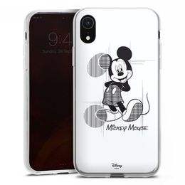 DeinDesign iPhone Xr Handy Silikon H&uuml;lle Case transparent Handyh&uuml;lle Mickey Mouse Disney Official Licensed Product Silikon Case