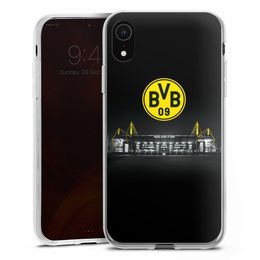 DeinDesign iPhone Xr Handy Silikon H&uuml;lle Case transparent Handyh&uuml;lle Borussia Dortmund Stadium Bvb Silikon Case