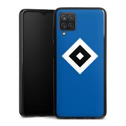 DeinDesign Galaxy A12 Handy Silikon H&uuml;lle Case schwarz Handyh&uuml;lle Logo Hsv Hamburger Sv