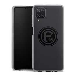 DeinDesign Galaxy A12 Handy Silikon H&uuml;lle Case transparent Handyh&uuml;lle Fortuna D&uuml;sseldorf Logo F95 Silikon Case