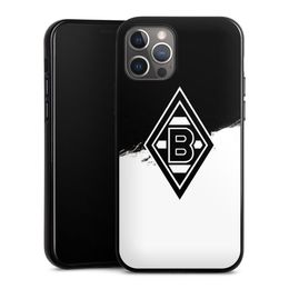DeinDesign iPhone 12 Pro Handy Silikon H&uuml;lle Case schwarz Handyh&uuml;lle Bmg Borussia M&ouml;nchengladbach Gladbach