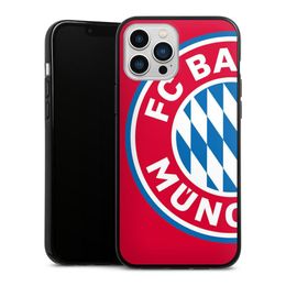 DeinDesign iPhone 13 Pro Max Handy Silikon H&uuml;lle Case schwarz Handyh&uuml;lle Official Licensed Product Fcb Fc Bayern M&uuml;nchen