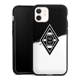 DeinDesign iPhone 12 Handy Silikon H&uuml;lle Case schwarz Handyh&uuml;lle Bmg Borussia M&ouml;nchengladbach Gladbach
