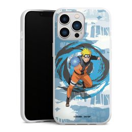 DeinDesign iPhone 13 Pro Handy Silikon H&uuml;lle Case wei&szlig; Handyh&uuml;lle Official Licensed Product Manga Naruto Shippuden Silikon Case