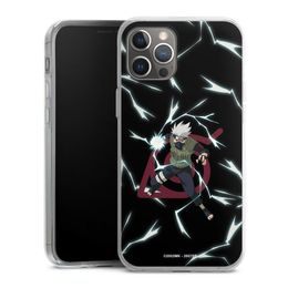 DeinDesign iPhone 12 Pro Max Handy Silikon H&uuml;lle Case transparent Handyh&uuml;lle Kakashi Naruto Shippuden Official Licensed Product Silikon Case
