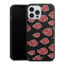 DeinDesign iPhone 13 Pro Max Handy Premium Silikon H&uuml;lle Handyh&uuml;lle schwarz Case Akatsuki Official Licensed Product Naruto Shippuden Silikon Premium Case