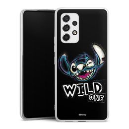 DeinDesign Galaxy A53 5G Handy Silikon H&uuml;lle Case transparent Handyh&uuml;lle Lilo & Stitch Official Licensed Product Disney Silikon Case