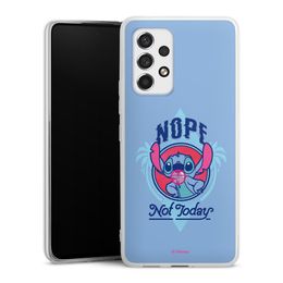 DeinDesign Galaxy A53 5G Handy Silikon H&uuml;lle Case transparent Handyh&uuml;lle Disney Sayings Lilo & Stitch Silikon Case