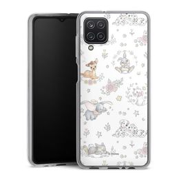DeinDesign Galaxy A12 Handy Silikon H&uuml;lle Case transparent Handyh&uuml;lle Bambi Disney Dumbo Silikon Case