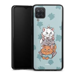 DeinDesign Galaxy A12 Handy Silikon H&uuml;lle Case schwarz Handyh&uuml;lle Aristocats Cat Disney