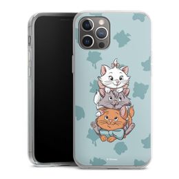 DeinDesign iPhone 12 Pro Max Handy Silikon H&uuml;lle Case transparent Handyh&uuml;lle Disney Aristocats Cat Silikon Case