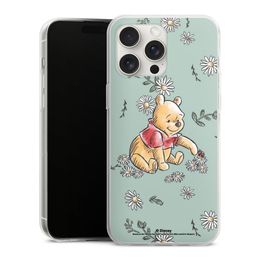 DeinDesign iPhone 15 Pro Max Handy Silikon H&uuml;lle Case transparent Handyh&uuml;lle Disney Winnie The Pooh Official Licensed Product Silikon Case