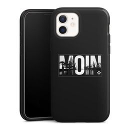 DeinDesign iPhone 12 mini Handy Panzer Handyh&uuml;lle robuste Outdoor H&uuml;lle Schutzh&uuml;lle gl&auml;nzend Hamburger Sv Hsv Official Licensed Product Tough Case