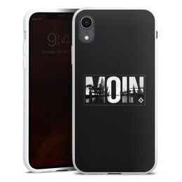 DeinDesign iPhone Xr Handy Silikon H&uuml;lle Case wei&szlig; Handyh&uuml;lle Hamburger Sv Hsv Official Licensed Product Silikon Case
