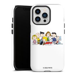 DeinDesign iPhone 13 Pro Handy Panzer Handyh&uuml;lle robuste Outdoor H&uuml;lle Schutzh&uuml;lle matt Kindheit Peanuts Merchandise Tough Case