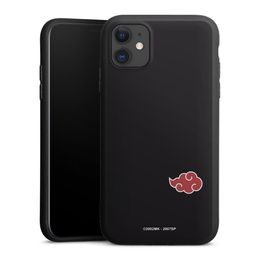 DeinDesign iPhone 11 Handy Premium Silikon H&uuml;lle Handyh&uuml;lle schwarz Case Official Licensed Product Akatsuki Naruto Shippuden Silikon Premium Case