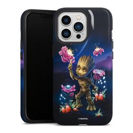 DeinDesign iPhone 13 Pro Handy Panzer Handyh&uuml;lle robuste Outdoor H&uuml;lle Schutzh&uuml;lle gl&auml;nzend Baby Groot Marvel Guardians Of The Galaxy Tough Case