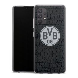 DeinDesign Galaxy A32 4G Handy Silikon H&uuml;lle Case transparent Handyh&uuml;lle Jersey Borussia Dortmund Bvb Silikon Case