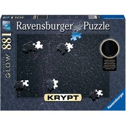Ravensburger Puzzle Krypt Universe Glow, 881 Puzzleteile, Made in Germany, FSC® - schützt Wald - weltweit, schwarz