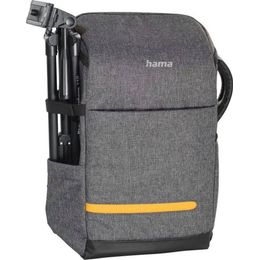 Hama Kameratasche Kamera-Rucksack "Terra", 140, Grau Rucksack, grau