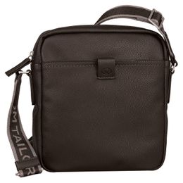 Tom Tailor Umhängetasche FINN Cross bag S, im schlichten Design, schwarz