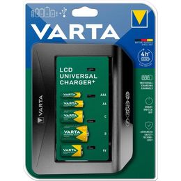 Varta Universal Charger+ Batterie-Ladegerät (1-tlg), schwarz