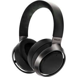 Philips Fidelio L3 Over-Ear-Kopfhörer (Active Noise Cancelling (ANC), Freisprechfunktion, Sprachsteuerung, integrierte Steuerung für Anrufe und Musik, Alexa, Google Assistant, A2DP Bluetooth, HFP, HSP, AVRCP Bluetooth), schwarz