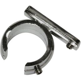 Verbinder Ring-Adapter für Universalträger, Gardinia, (2-St), Serie Einzelprogramm Chicago Ø 20 mm, silberfarben