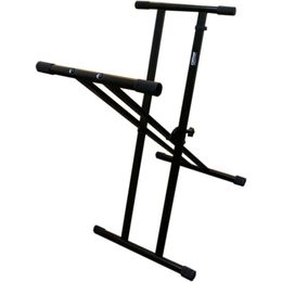 Clifton Keyboardständer Keyboardstand double cross, (1-tlg), schwarz