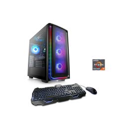 CSL HydroX V28371 Gaming-PC (AMD Ryzen 7 7800X3D, AMD Radeon RX 7900XT, 32 GB RAM, 2000 GB SSD, Wasserkühlung), schwarz