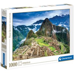 Clementoni® Puzzle High Quality Collection, Machu Picchu, 1000 Puzzleteile, Made in Europe, FSC® - schützt Wald - weltweit, bunt