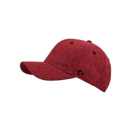 Chillouts Baseball Cap Christchurch Hat, rot|schwarz