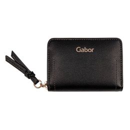 Gabor Geldbörse MALIN WALLETS Small zip wallet, in Lederoptik, schwarz
