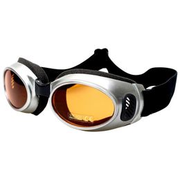 PROANTI Motorradbrille Heezy 453-S, UV Schutz 400, silberfarben