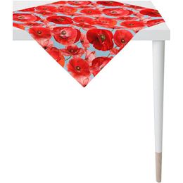 Apelt Mitteldecke 7702 SUMMERTIME, Sommerdeko, Sommer (1-tlg), Digitaldruck, blau|rot