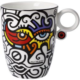 Goebel Tasse Billy the Artist, Porzellan, Pop Art, Künstlertasse, Billy The Artist - Bright Eyes I, bunt