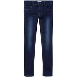 name it Stretch-Jeans NKMTHEO DNMTHAYER COR1 SWE PANT, blau
