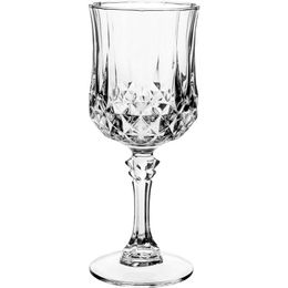 ECLAT Weinglas Longchamp, Glas, 6-teilig, 250 ml, Made in France, weiß