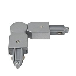 Artecta 1-Phase Corner Connector - Silber - (RAL9006)
